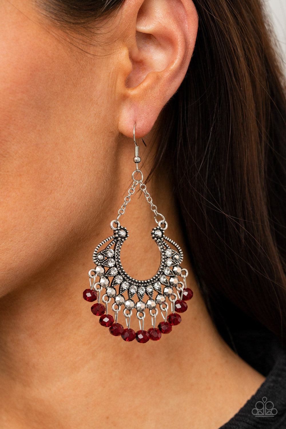 GLOW Down In Flames - Red - Paparazzi – Sweetheart Shimmer